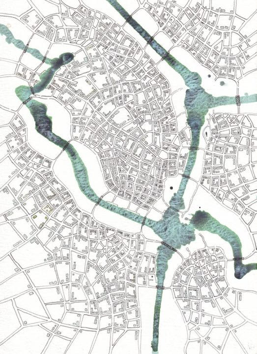 Downtown (Cityspace #115) – Emily Garfield Art