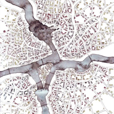 Imaginary Maps – Emily Garfield Art