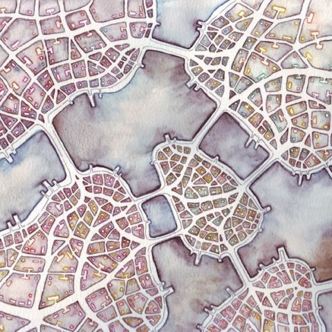 Imaginary Maps – Emily Garfield Art