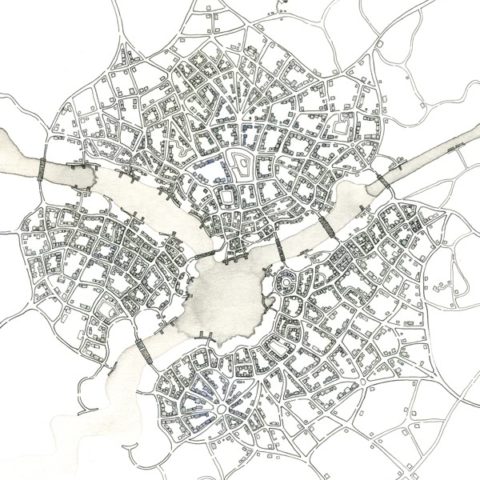 Imaginary Maps – Emily Garfield Art